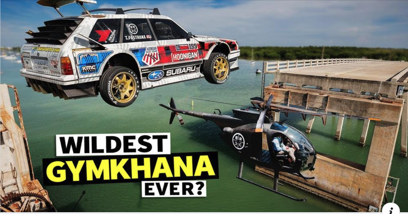 [HOONIGAN] Gymkhana 2022: Travis Pastrana Goes Berserk in Florida in a ...