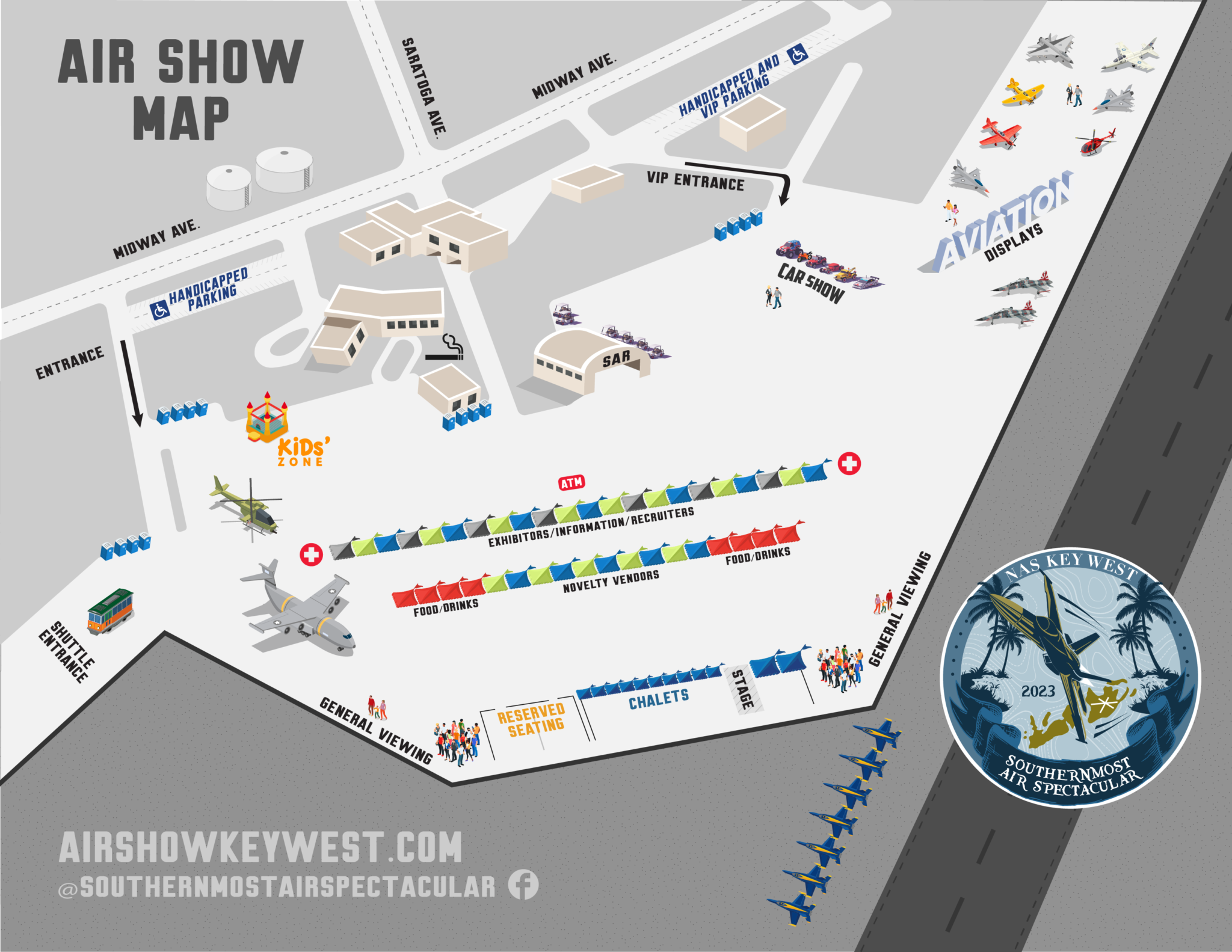 Key West Southernmost Air Show Spectactular 2023 - Open Key West